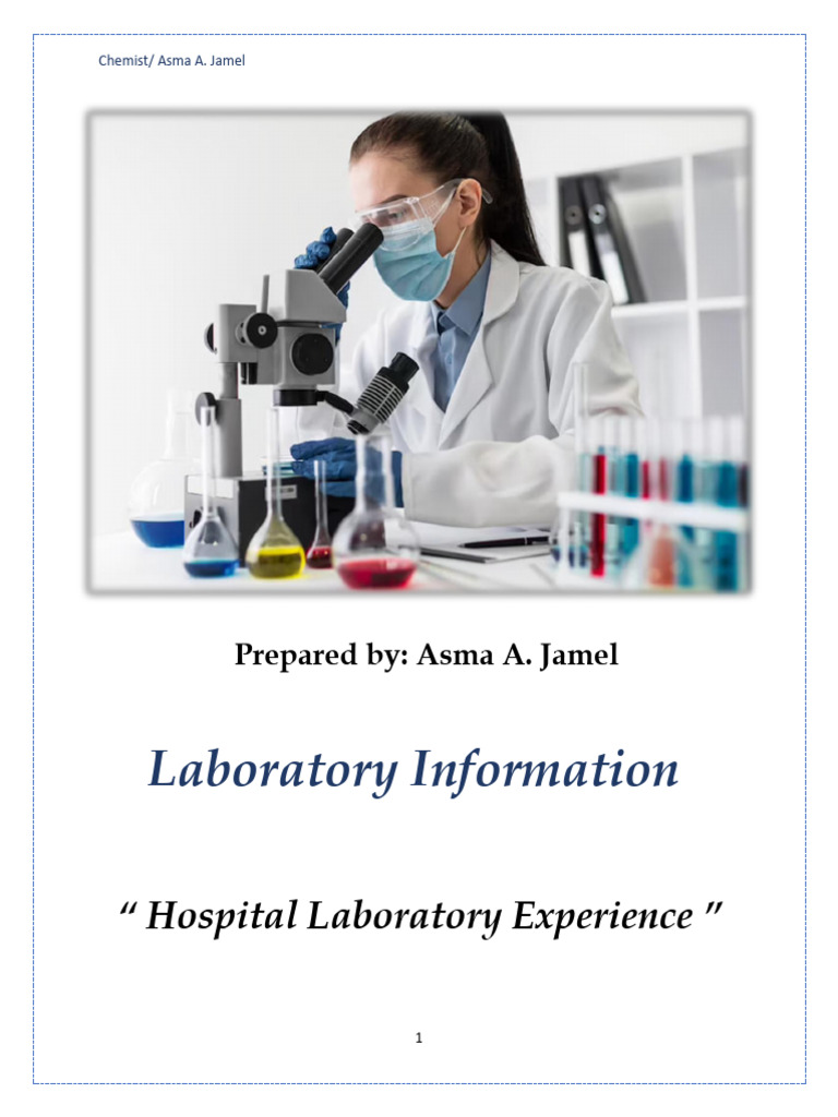 Laboratory Information | PDF