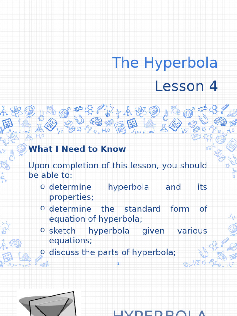 Understanding Hyperbolas: Properties & Graphs | PDF | Asymptote | Geometry
