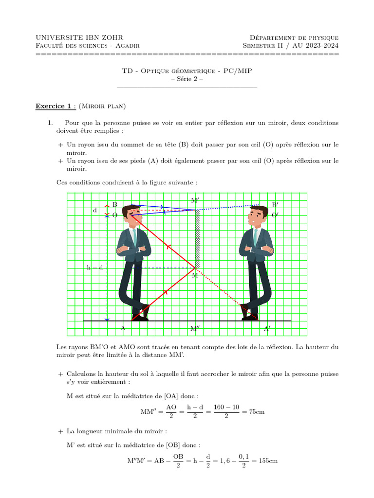 TD2 OG 2024 Correction | PDF | Radiation électromagnétique | Spectre électromagnétique