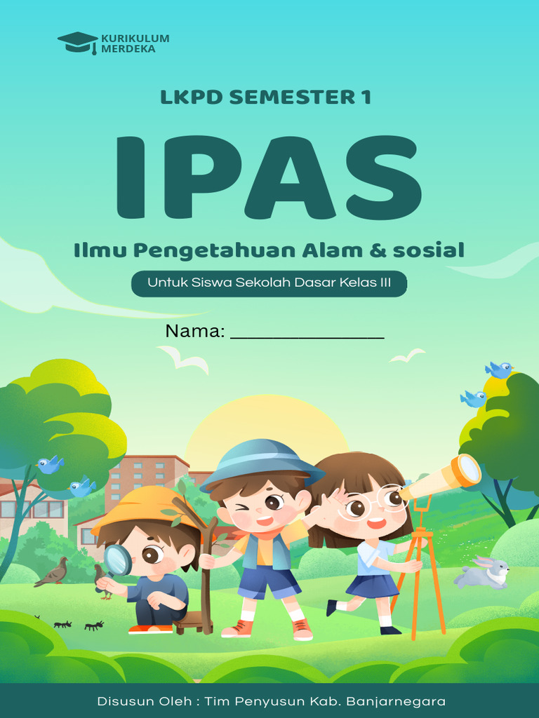 Cover LKPD Kelas 3 | PDF