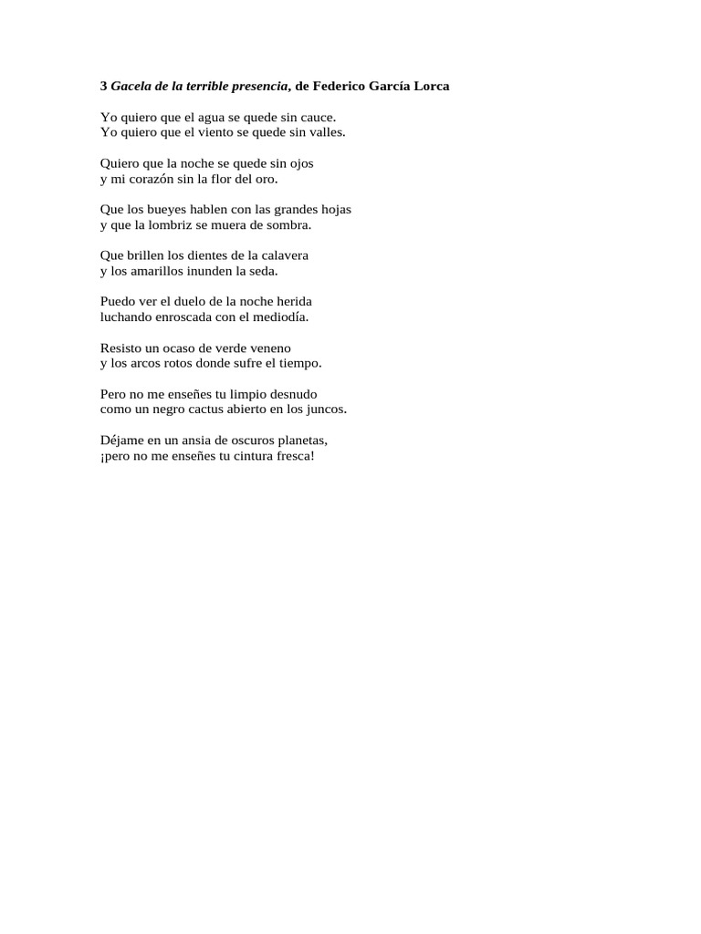 Gasela F.L | PDF