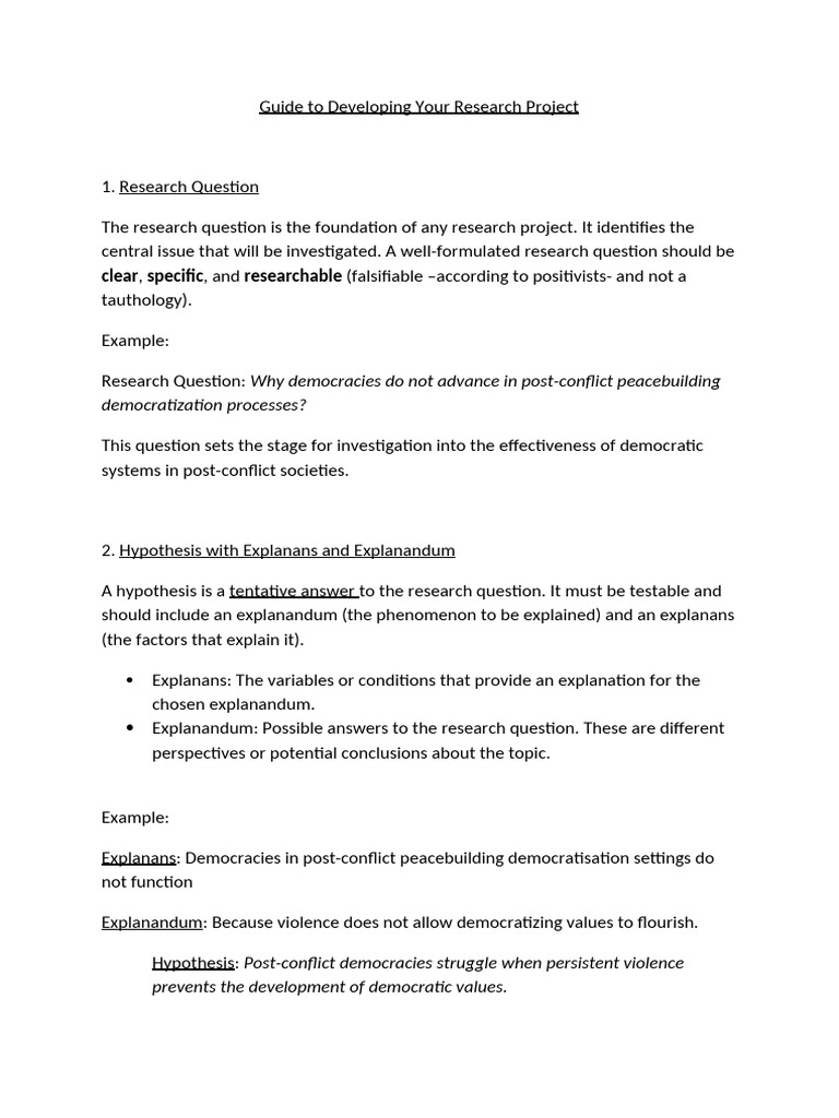 Research Frame - Structure Your Project | PDF | Qualitative Research ...