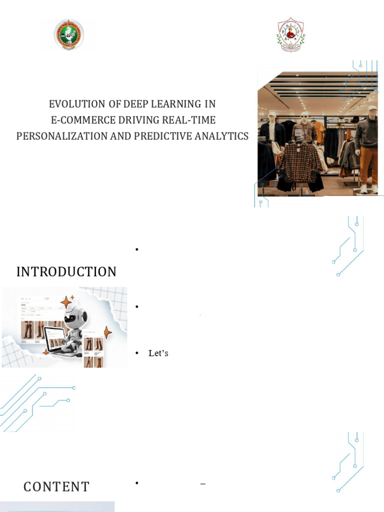The Evolution of Deep Learning in E-Commerce - Enhancing Real-Time ...