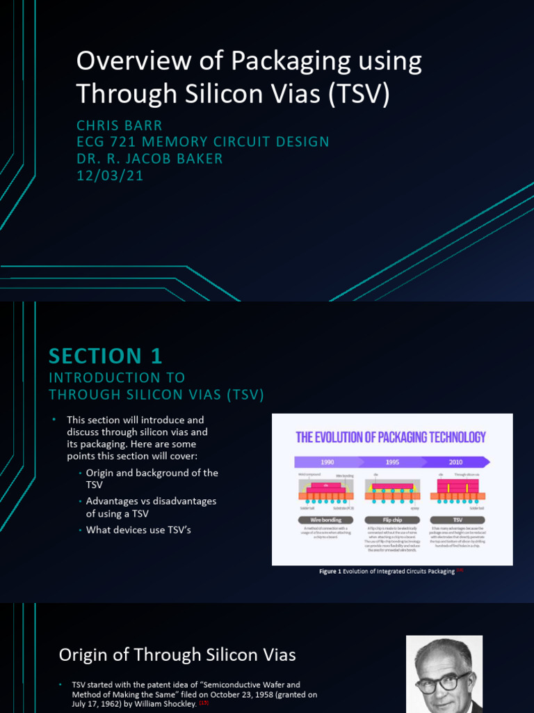 TSV in 3D and 2.5D IC Packaging | PDF | Integrated Circuit | Semiconductors