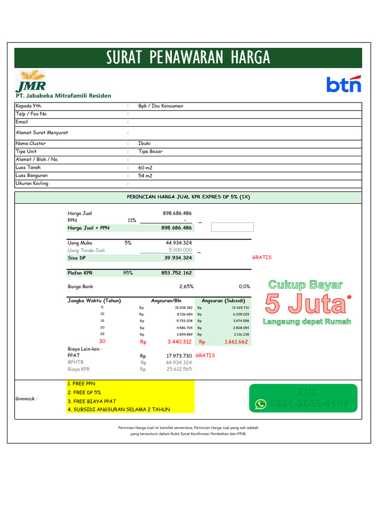 Free PPN 11% - Type Fujisan Standar | PDF