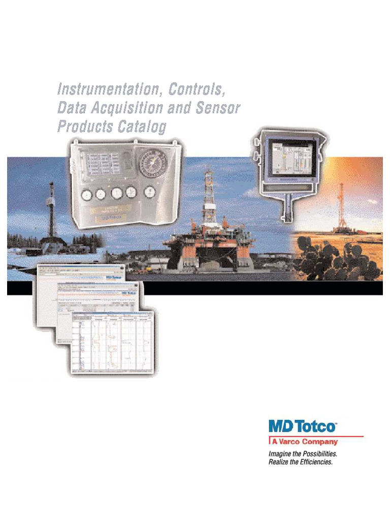 M/D Totco Products and Innovations Catalog | PDF | Instrumentation ...