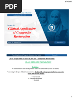 Class V. Cavity Preparation | PDF | Tooth Enamel | Mouth