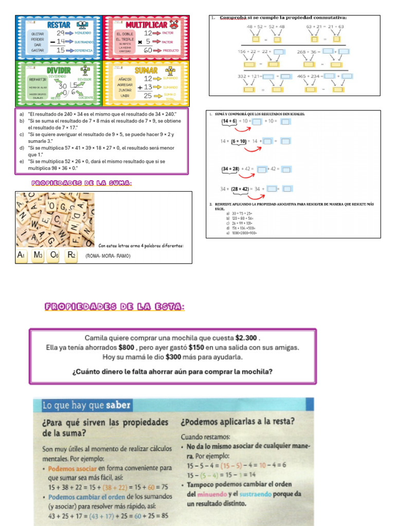 Matematica 7mo Imprimir | PDF
