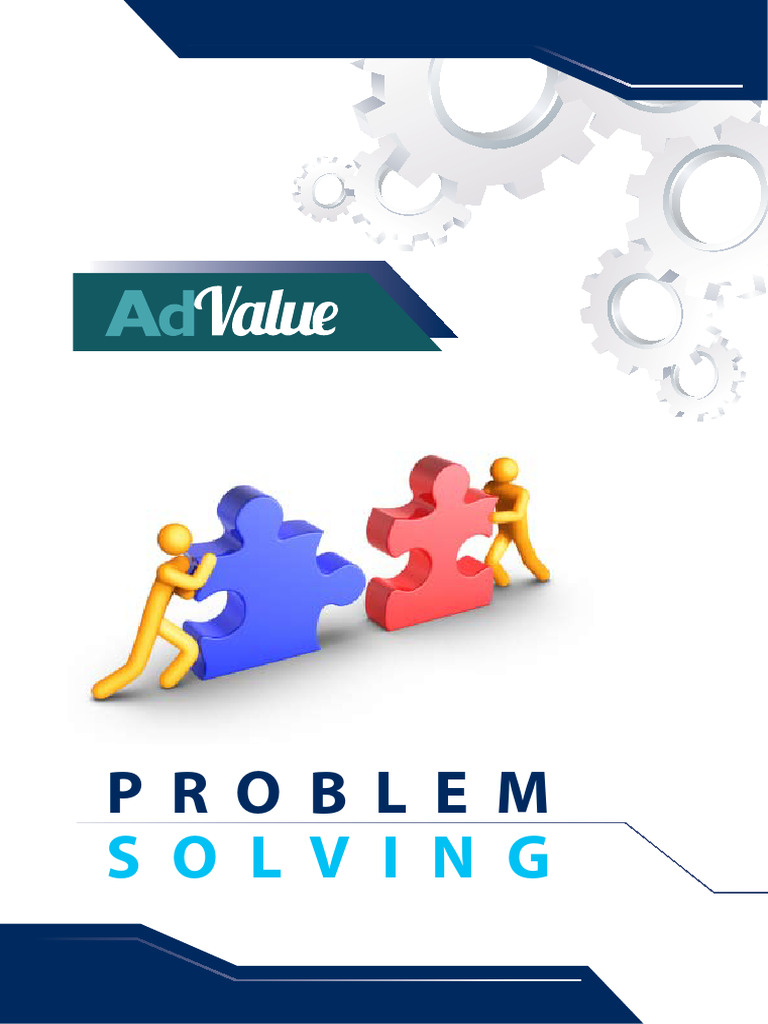 Problem Solving Training Standard Guide | PDF | Learning | Creativity