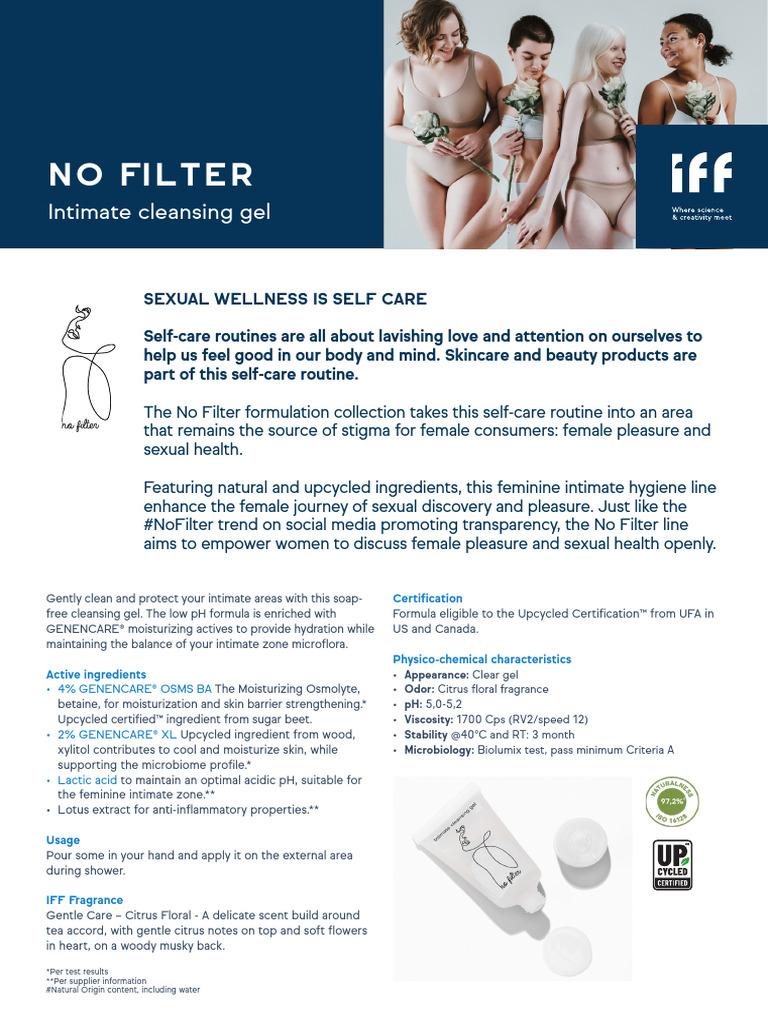 No Filter Formulation Sheets Landing Page | PDF