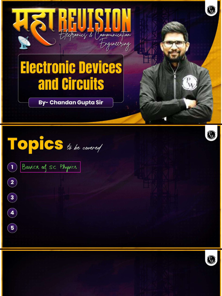 Maha Revision - EDC | PDF