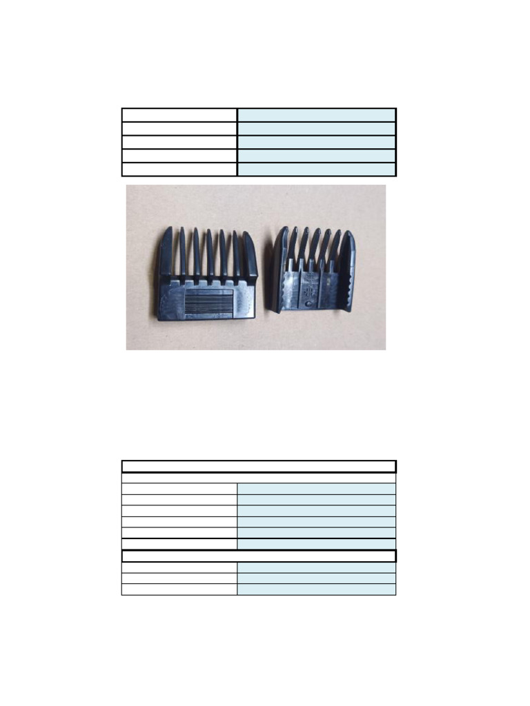 Comb Five Positions Study for 5537 | PDF | Mechanical Engineering ...