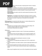 AQA A Level Psychology Research Methods Revision | PDF | Experiment ...