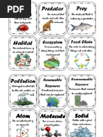 Science Spelling Bee Word List | PDF | Ecology | Chemistry