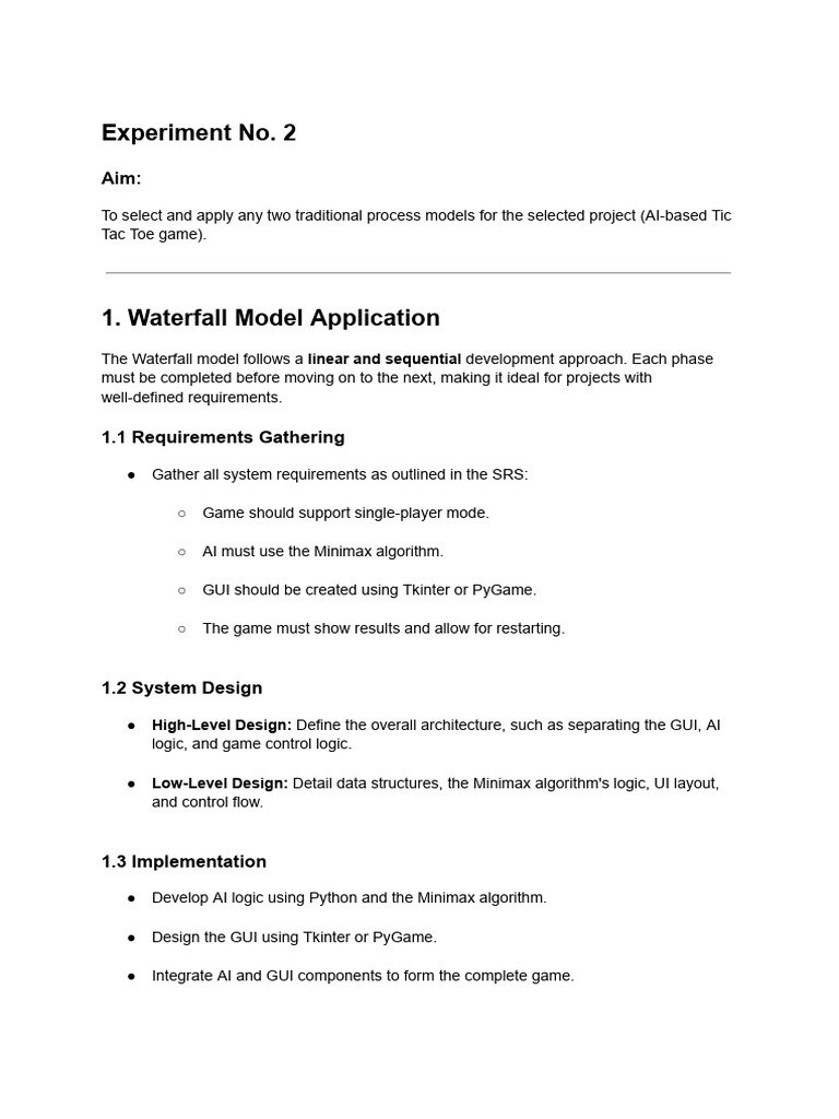 Updated Experiment No 2 SEPM | PDF | Artificial Intelligence | Intelligence (AI) & Semantics