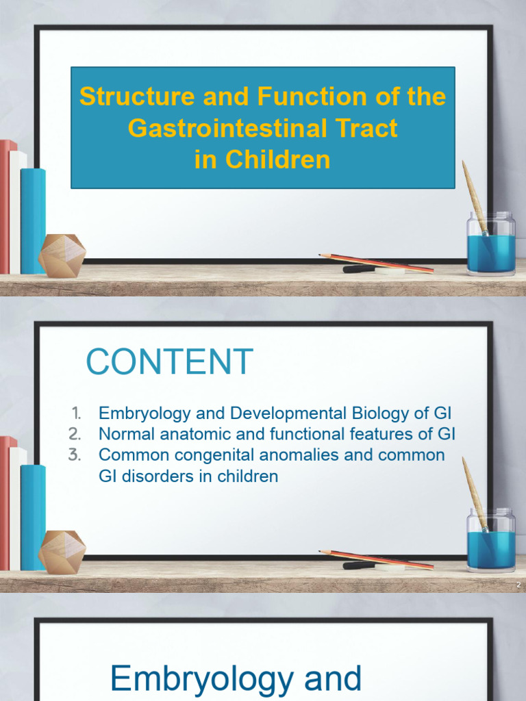 Structure and Function of GI | PDF | Gastrointestinal Tract | Gallbladder
