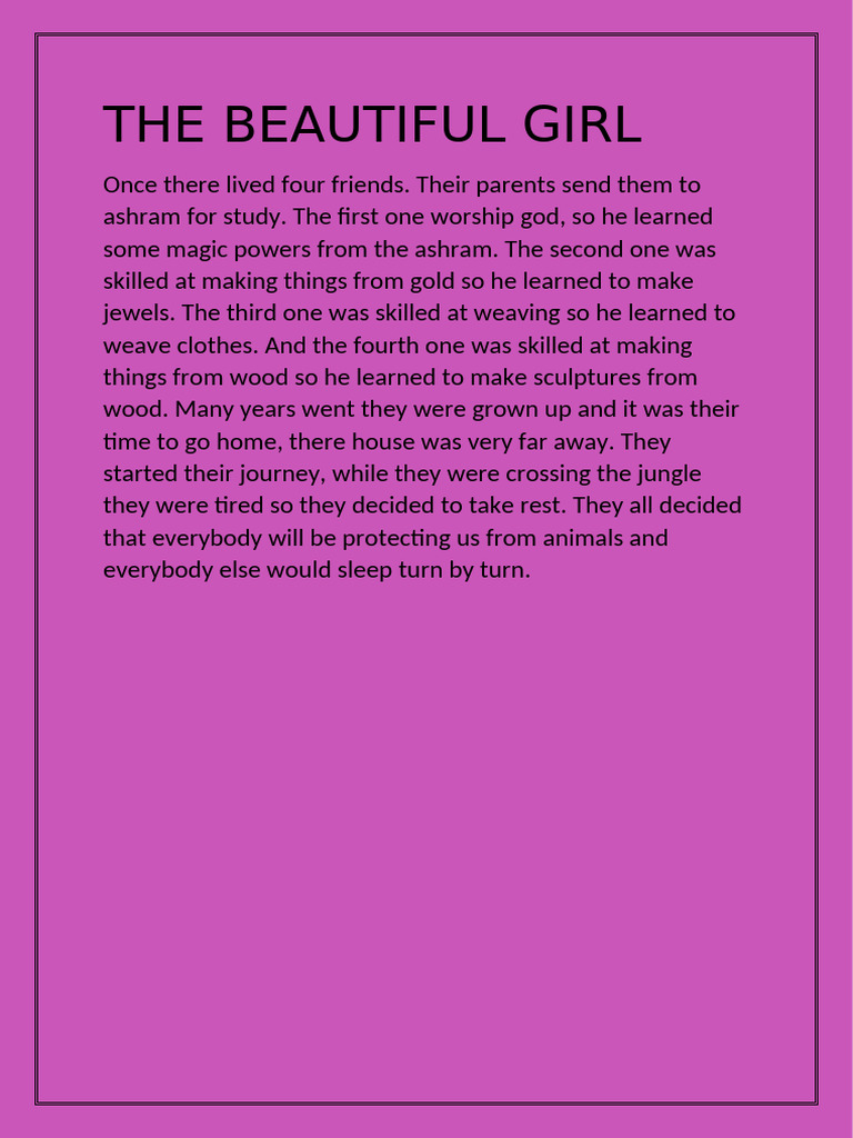 Story Time | PDF