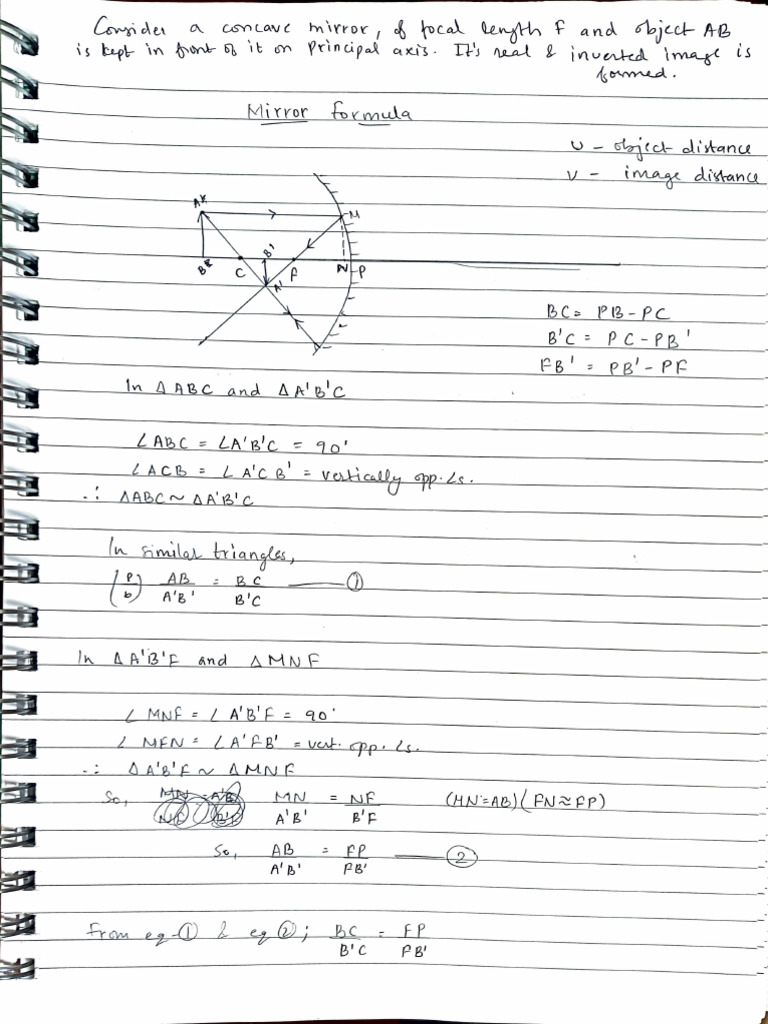 Phy Derivations | PDF