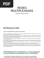 Redes Multiplexadas en Automocion | PDF | Red de computadoras | Tecnología digital