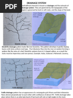 River Drainage Patterns in India | PDF