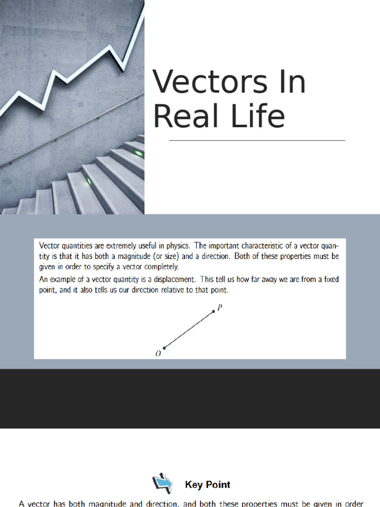 Vectors in Real Life | PDF