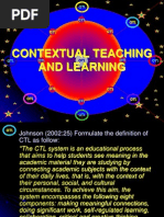 Elaine Johnson. Contextual Teaching and Learning | PDF