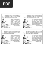 Lighthouse Handout 1 | PDF | Religion & Spirituality