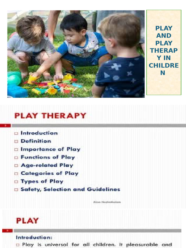 Play Therapy | PDF