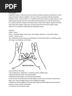 Bharatanatyam Mudras and Their Uses | PDF