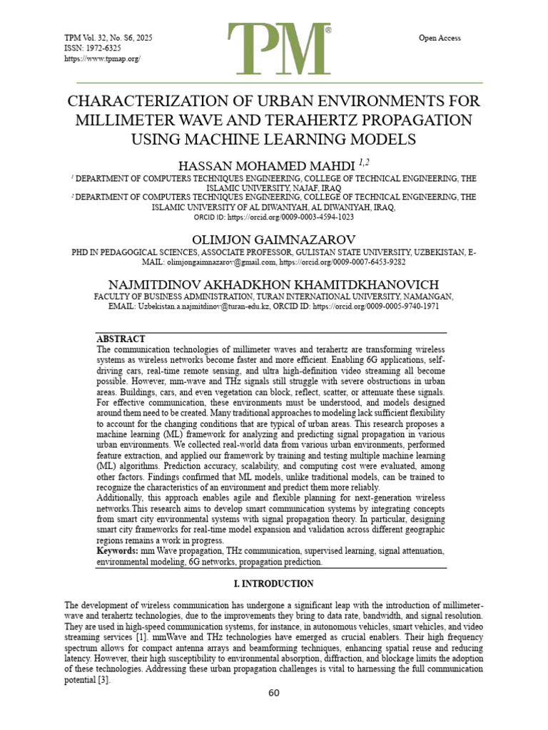 TPM V32 S6 2025 7.pdf Filename - UTF 8''TPM V32 S6 2025 7 | PDF | Machine Learning | Deep Learning