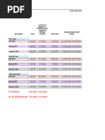 UT Academic Calendar 2025-26 | PDF | Academic Term | Educational ...