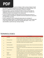 Inward and Outward Clearing | PDF
