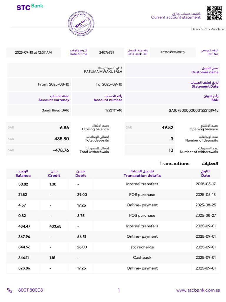 Vietcombank Current Account Statement | PDF | Corporations | Money