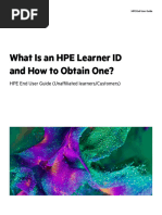 HPE Certification Access Guide | PDF