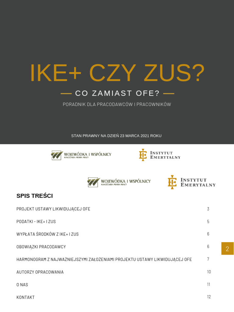 IKE Czy ZUS e Book | PDF