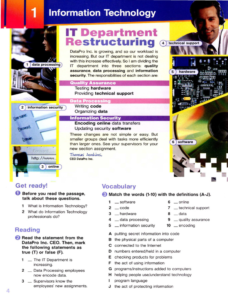 Information Technology 2. Introduction To Computing Systems | PDF | Information Technology ...