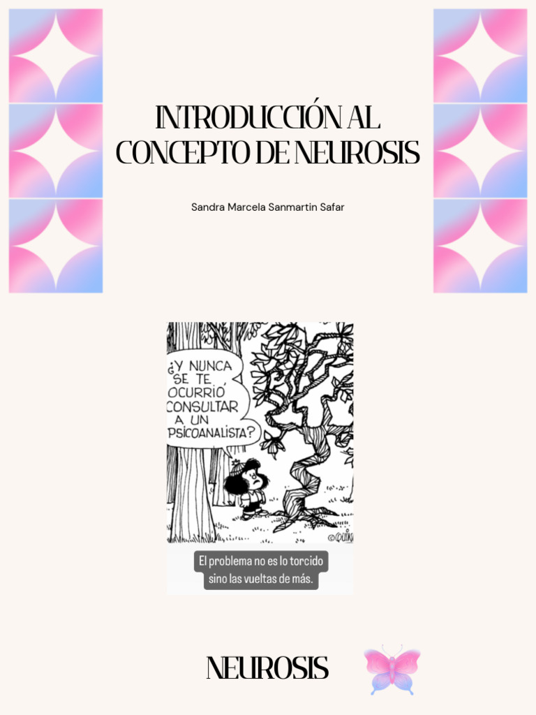 Introducción a la Neurosis y su Origen | PDF | Neurosis | Psicosis