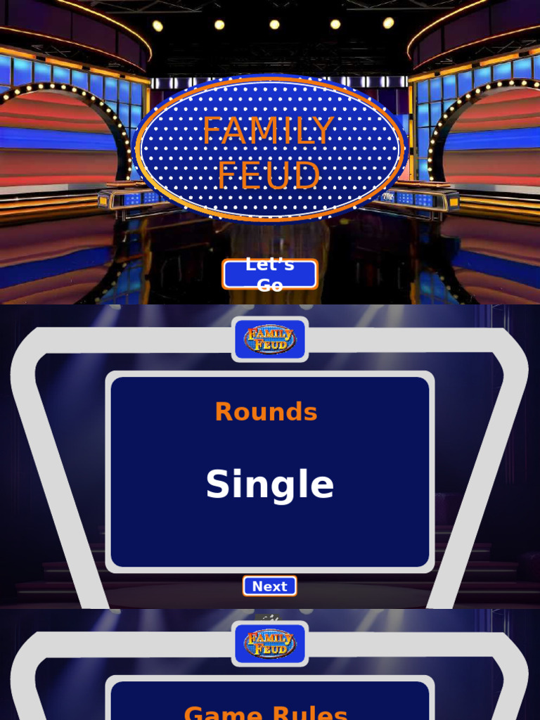 Family Feud Game Rules & Popular Brands | PDF