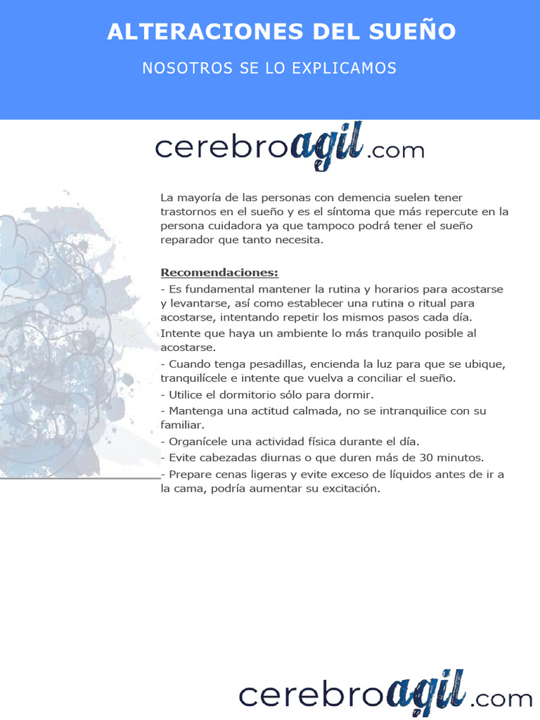 27.alteraciones Del Sueno | PDF