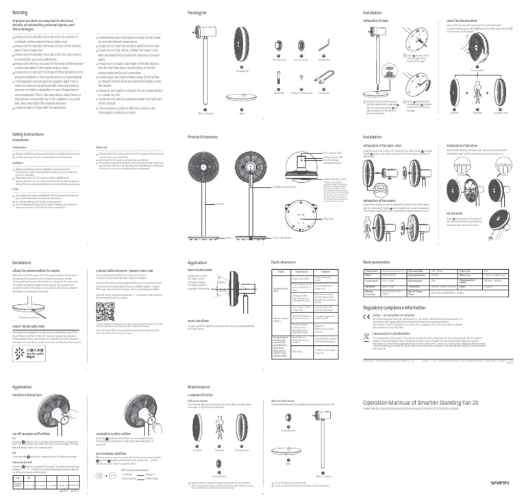 Oth V Ventilator-Smartmi-Pedestal-Fan-2s Instrukcia 232335 21102023 ...
