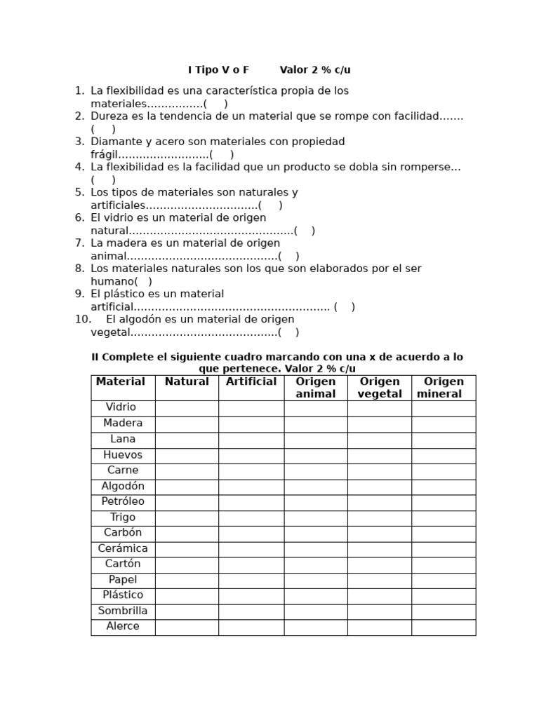 Examen de Tecnologia 3-7 | PDF