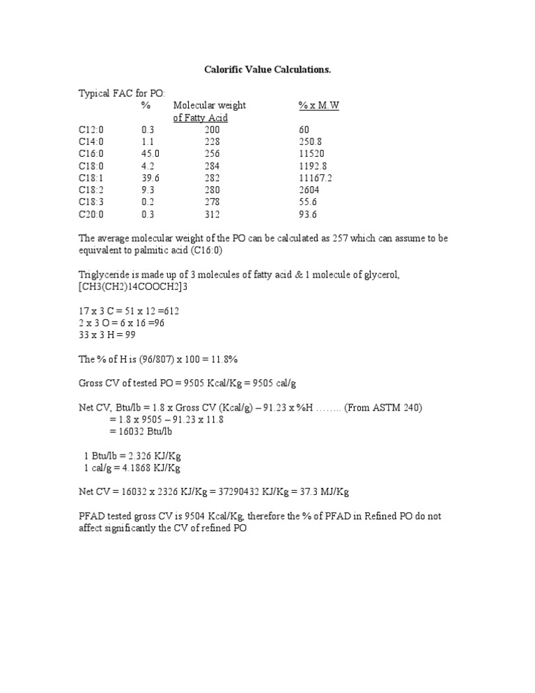 CV Calculation | PDF