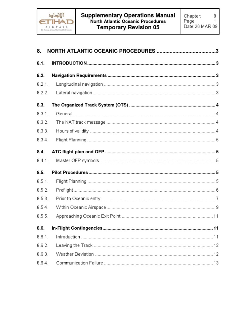 777 MNPS - Oceanic Guide | PDF | Air Traffic Control | Transponder ...