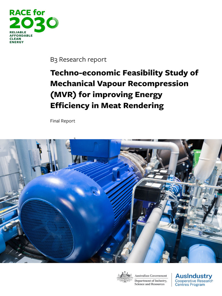 Techno-Economic Feasibility Study of Mechanical Vapour Recompression ...