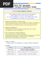 UPLB Dormitory Application Guidelines | PDF | Academic Term | Dormitory