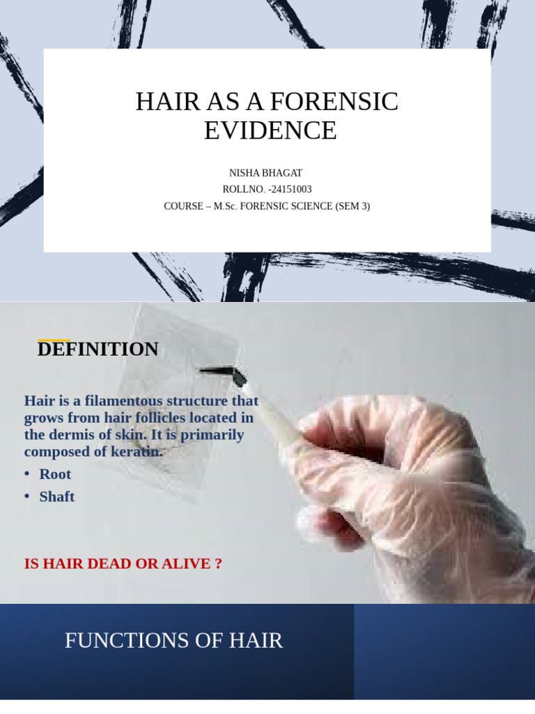 Forensic Analysis of Hair Evidence | PDF | Hair | Microscopy