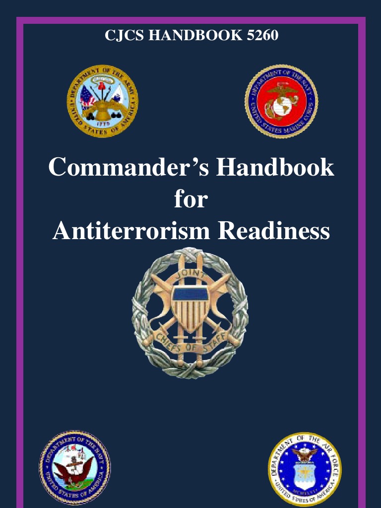 Commanders Handbook For Anti Terrorism Readiness | PDF | Counter ...