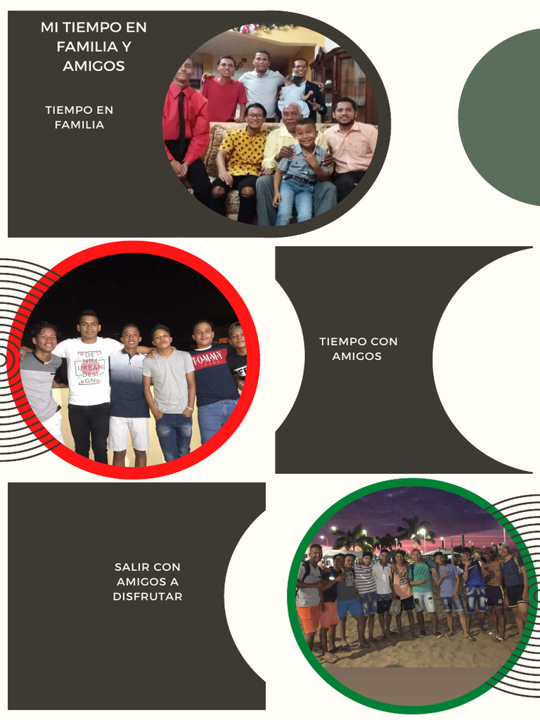 Tiempo con Familia y Amigos: Mis Pasatiempos | PDF