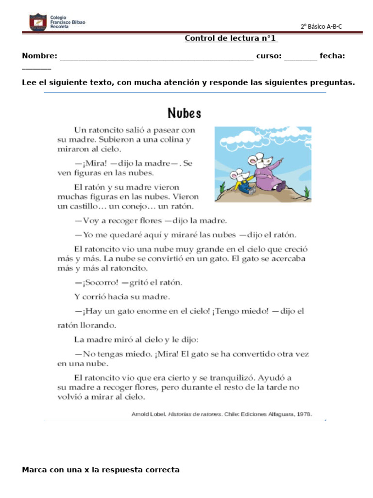 Control de Lecturas 1 | PDF