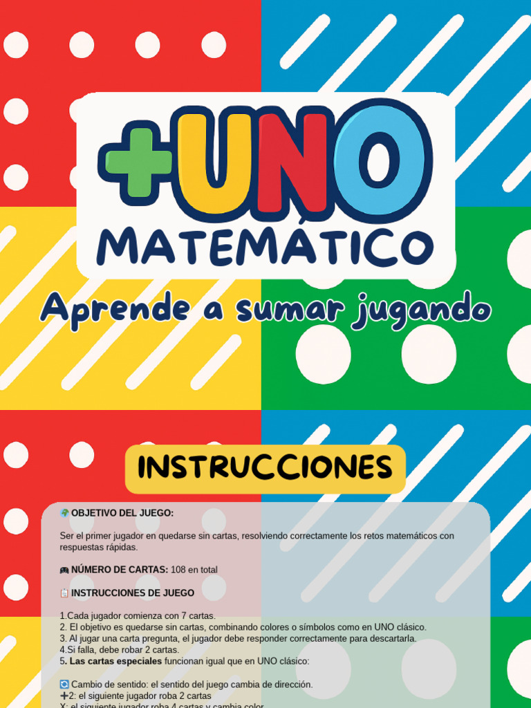 Juego de Sumas: Aprende Jugando | PDF